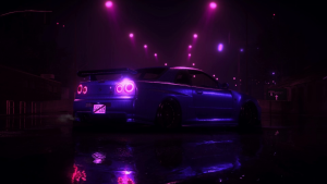 White Nissan GTR Live Wallpaper - SetLivewallpaper